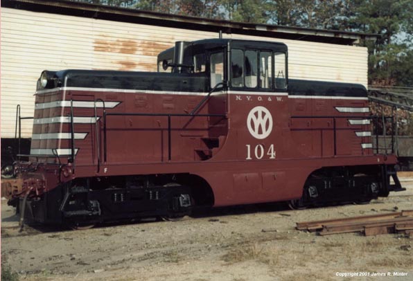 NYO&W #104-Restoration Project