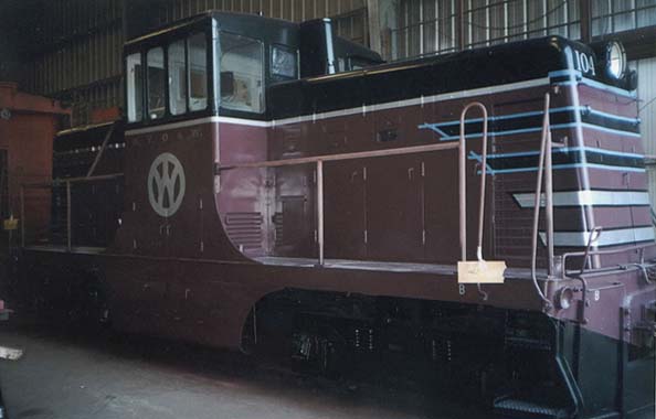 NYO&W #104-Restoration Project